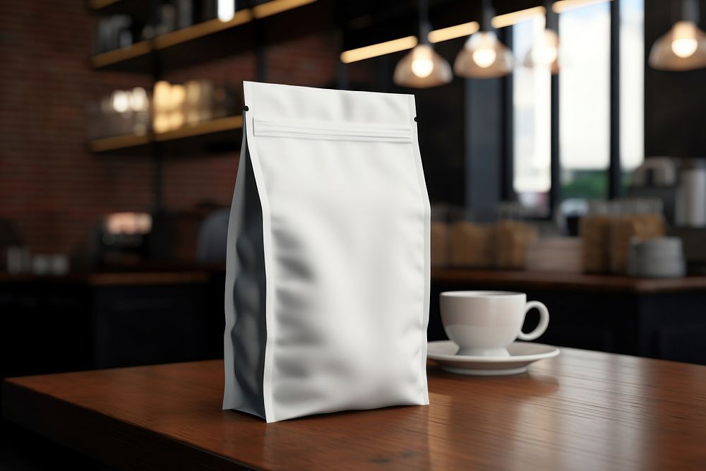 Plain white coffee bag mockup | Premium Photo - rawpixel