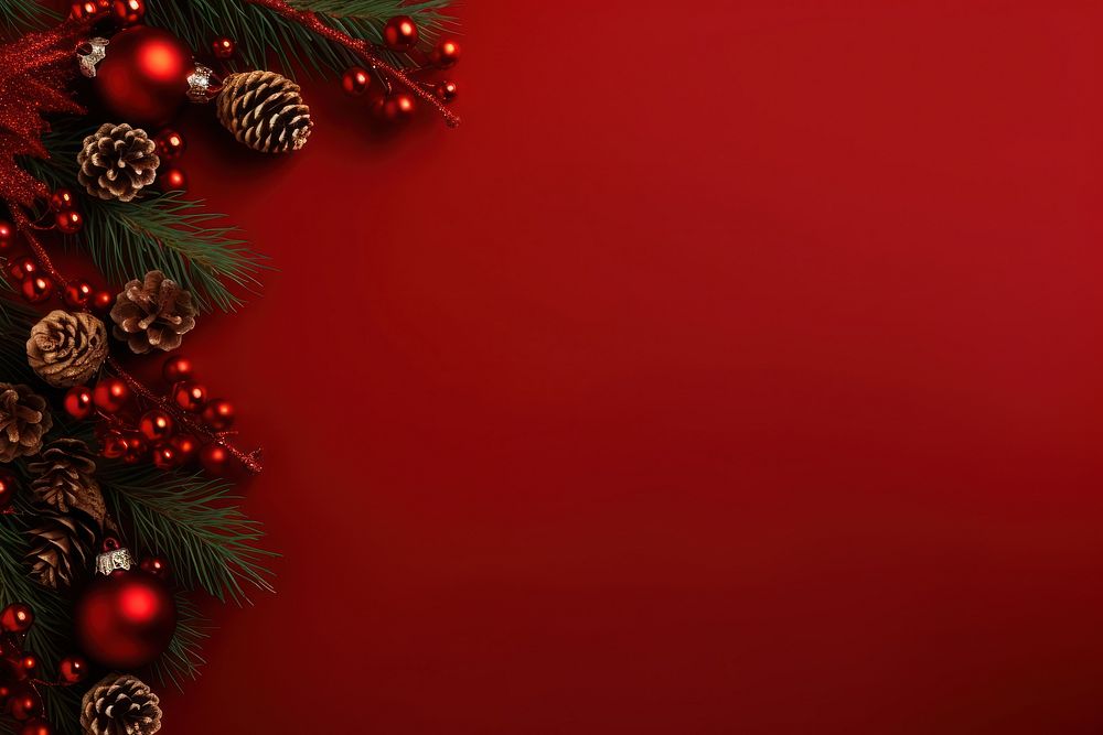 Christmas backgrounds decoration branch. | Premium Photo - rawpixel