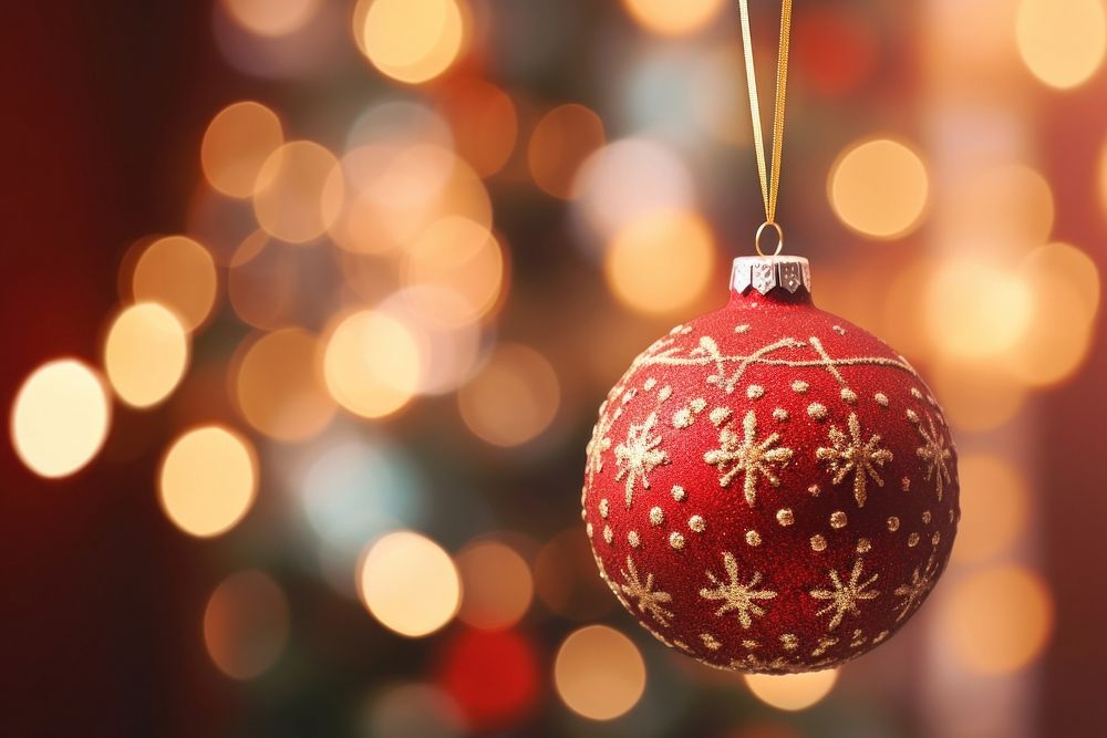 Christmas ornament light tree. | Premium Photo - rawpixel