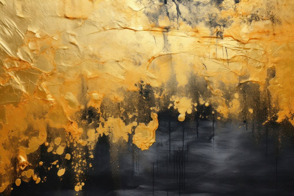 Black gold painting backgrounds textured. | Free Photo - rawpixel