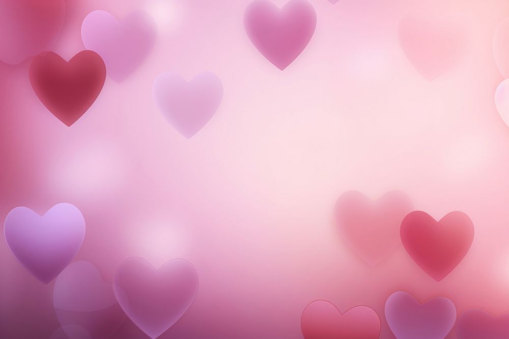 Heart shape backgrounds red celebration. | Free Photo Illustration ...