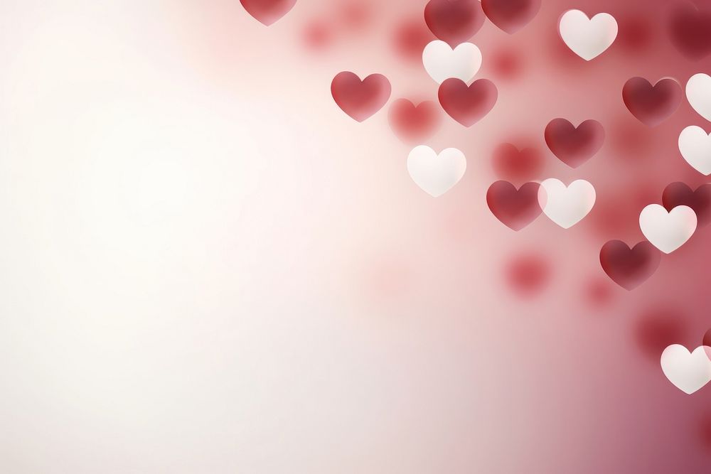 Heart shape backgrounds red celebration. | Free Photo Illustration ...