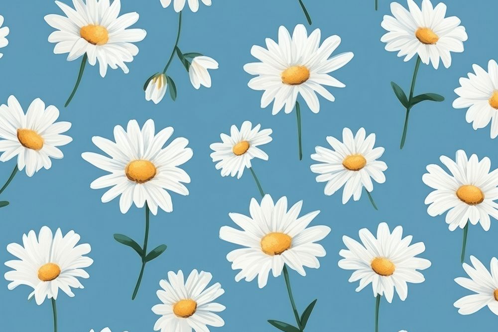 Daisy backgrounds wallpaper pattern. | Premium Photo Illustration - rawpixel