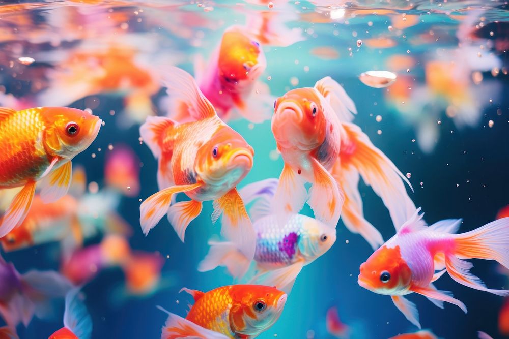 Fish bright background underwater goldfish | Free Photo - rawpixel