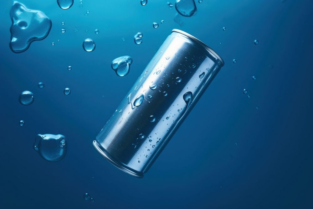 Metal condensation refreshment splashing. AI | Premium Photo - rawpixel