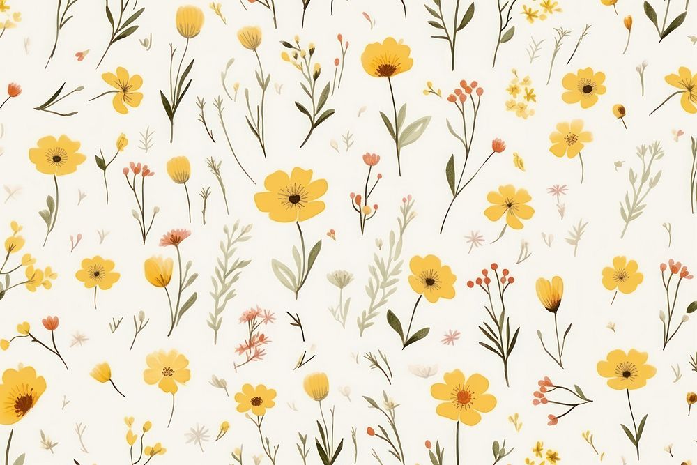 Primrose pattern backgrounds wallpaper. AI | Premium Photo Illustration ...