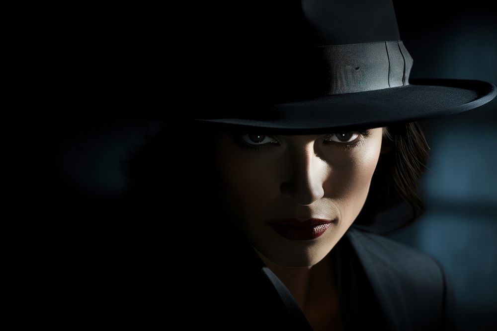Woman wearing fedora hat portrait | Premium Photo - rawpixel