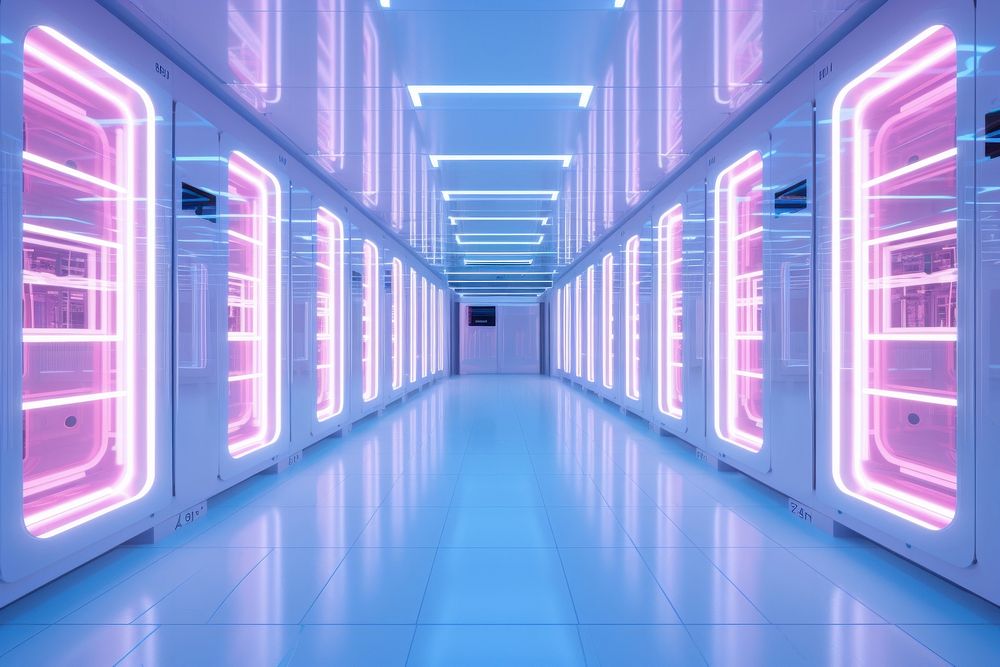 Machine data center light architecture | Free Photo - rawpixel