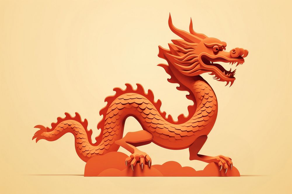 Traditional Chinese dragon tradition dinosaur | Free Photo Illustration ...