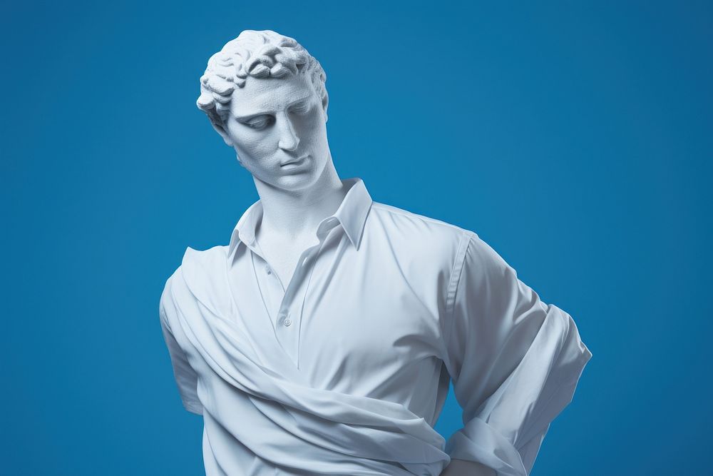 Dress shirts sculpture portrait statue. | Premium Photo - rawpixel