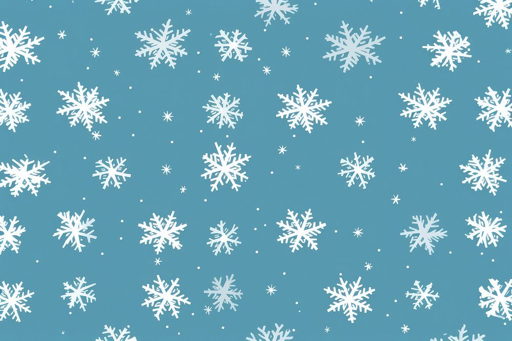 Snow backgrounds snowflake pattern. | Free Photo Illustration - rawpixel