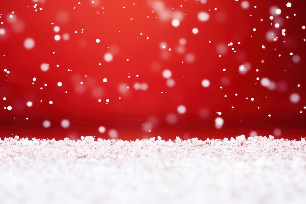 Red background snow backgrounds christmas. | Free Photo Illustration ...