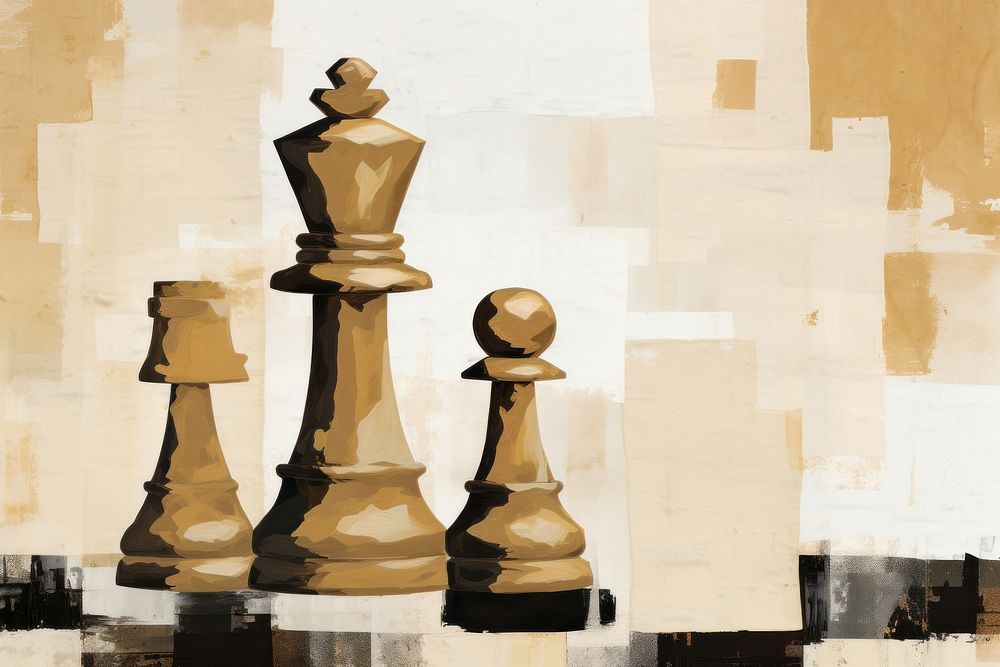 Chess game art intelligence. AI | Premium Photo Illustration - rawpixel