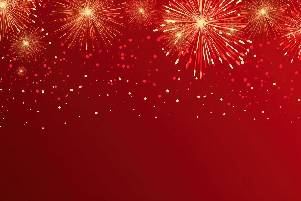 Flat vector gold fireworks backgrounds | Free Photo Illustration - rawpixel