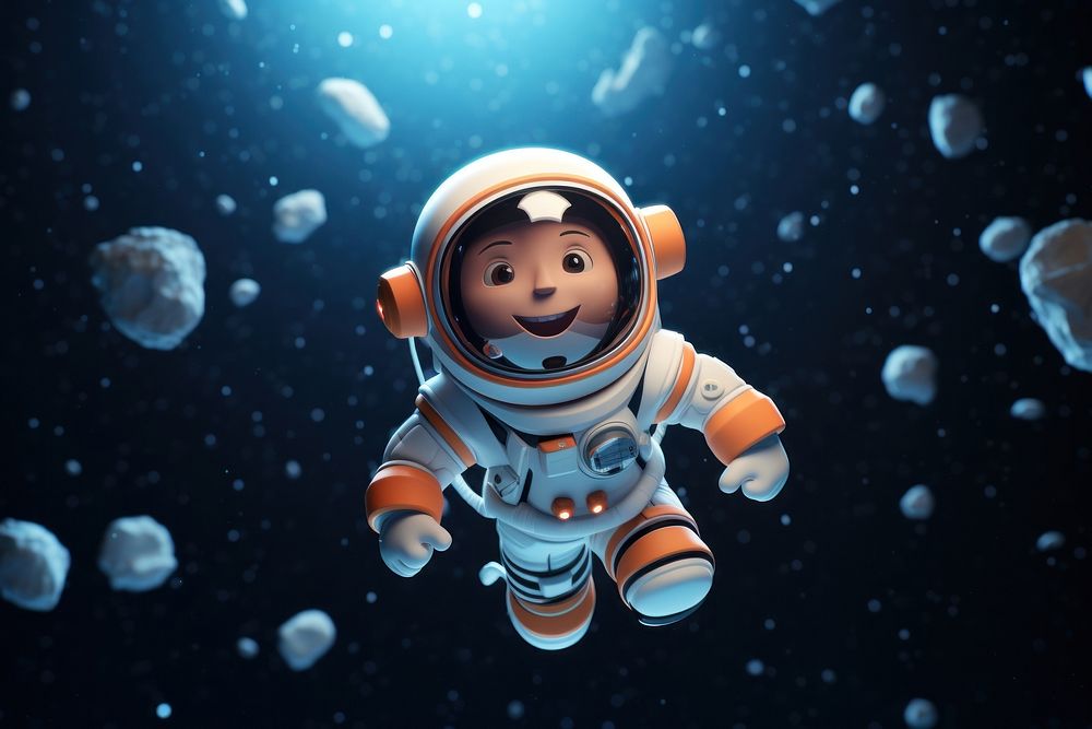 Astronaut space astronomy cute. | Free Photo Illustration - rawpixel