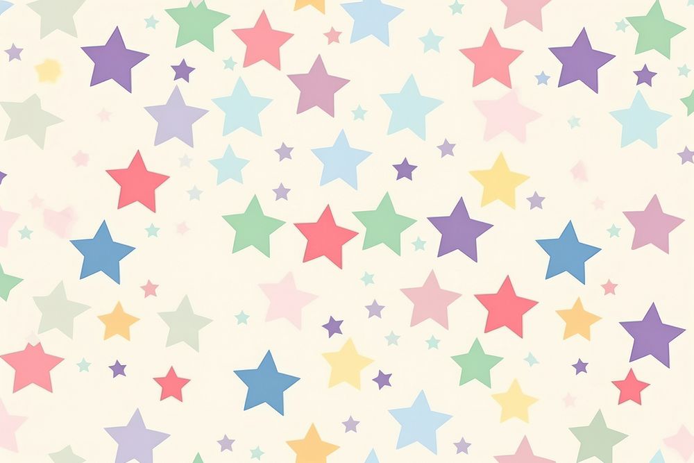 Star pattern backgrounds confetti. AI | Premium Photo Illustration ...