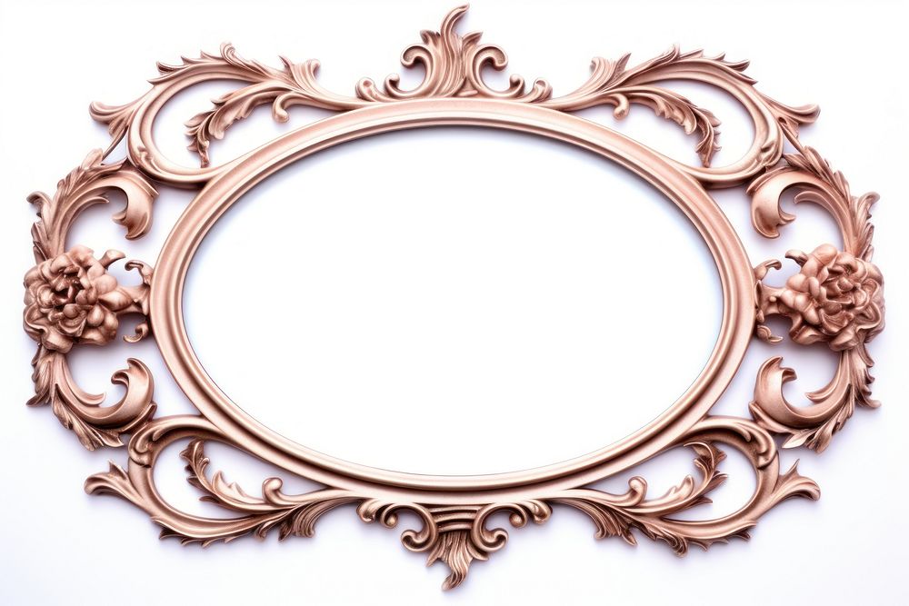 Oval Rococo jewelry locket frame. | Premium Photo - rawpixel
