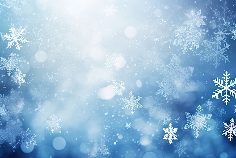 Snowflakes backgrounds abstract white. AI | Free Photo Illustration ...