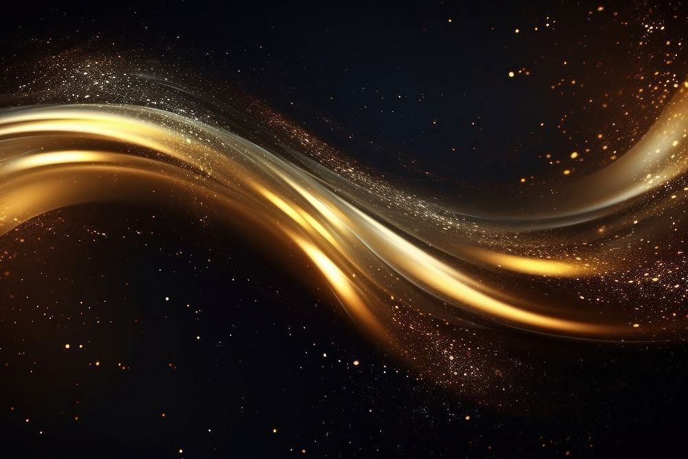 Luxury swirling gold light backgrounds | Free Photo Illustration - rawpixel