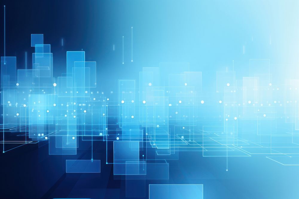 Light blue backgrounds technology abstract. | Free Photo Illustration ...