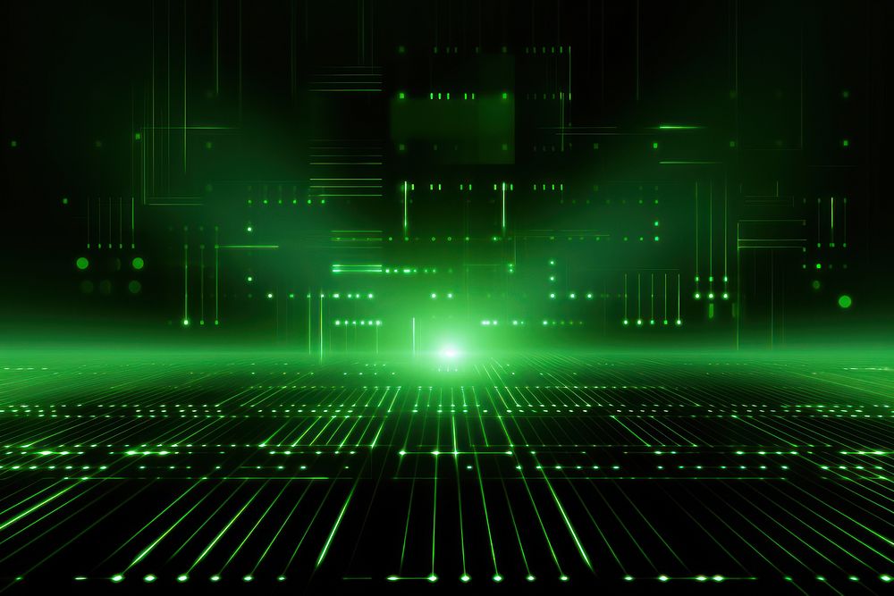 Graphic light green technology background | Free Photo Illustration ...