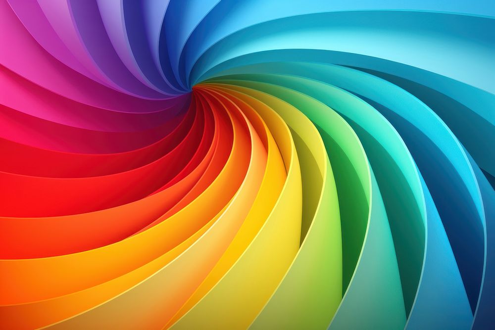 Rainbow technology backgrounds abstract graphics. | Premium Photo ...