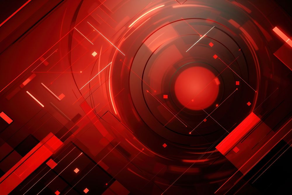 Red backgrounds technology abstract. AI | Free Photo Illustration ...