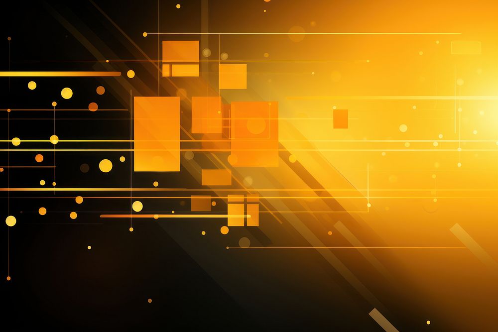 Yellow technology backgrounds abstract graphics. | Free Photo ...