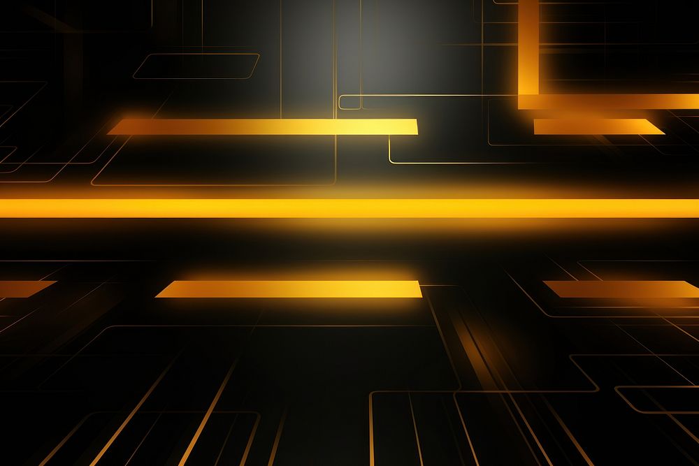 Yellow technology backgrounds abstract light. | Free Photo Illustration ...