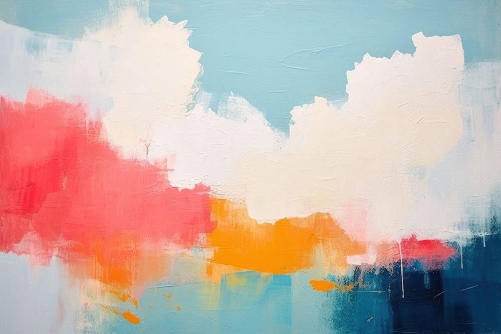 Cloud art abstract painting design | Free Photo Illustration - rawpixel
