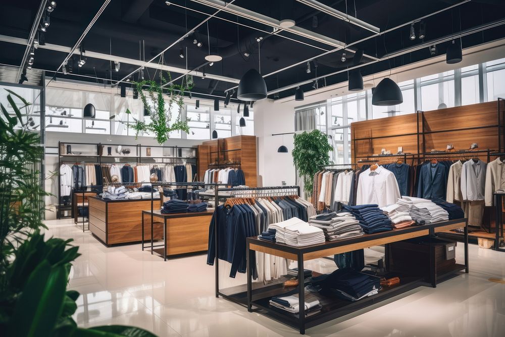 Clothing shopping store architecture | Free Photo - rawpixel