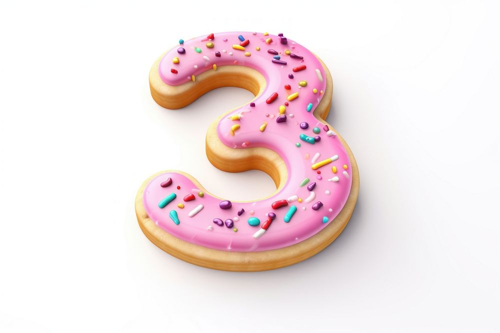 Sugar cookies icing number dessert | Premium Photo - rawpixel