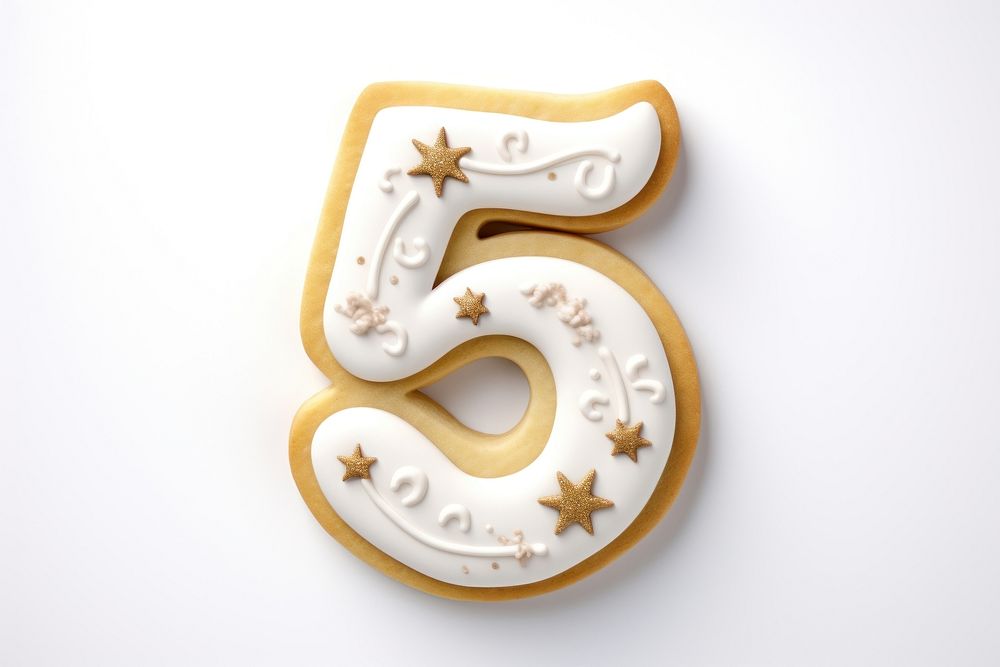 Sugar cookies icing number dessert | Premium Photo - rawpixel
