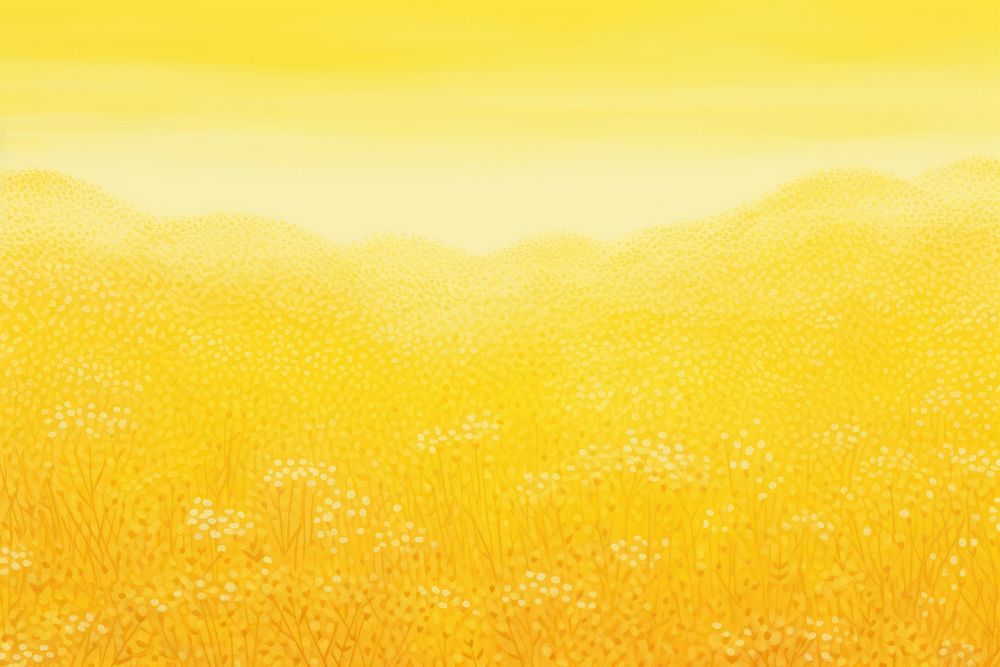 Yellow backgrounds landscape tranquility. AI | Premium Photo ...