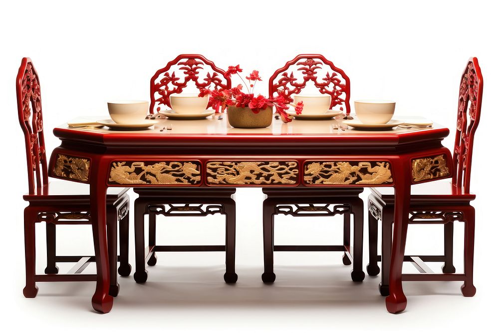 Beautiful chinese dining table architecture | Free Photo - rawpixel