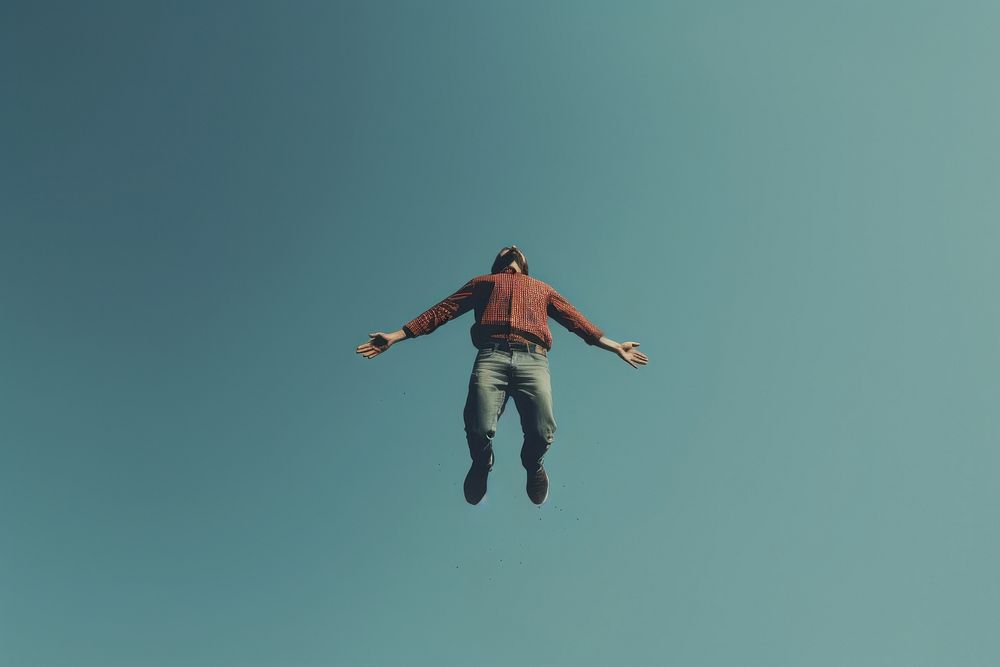 Man falling outdoors jumping adult. | Premium Photo - rawpixel