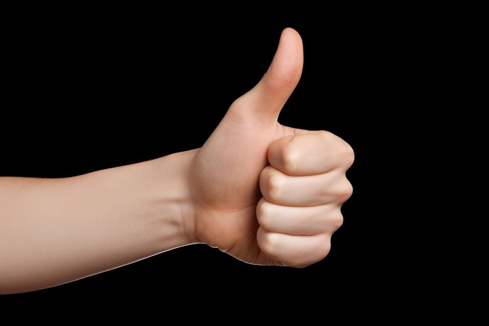 Thumbs sign hand showing finger. | Free Photo - rawpixel