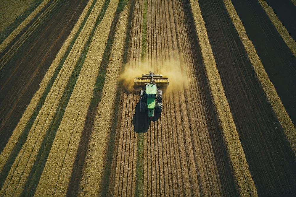 Outdoors tractor nature field. AI | Premium Photo - rawpixel