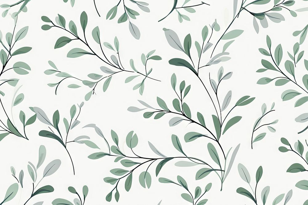 Pattern backgrounds branch plant. | Premium Photo Illustration - rawpixel