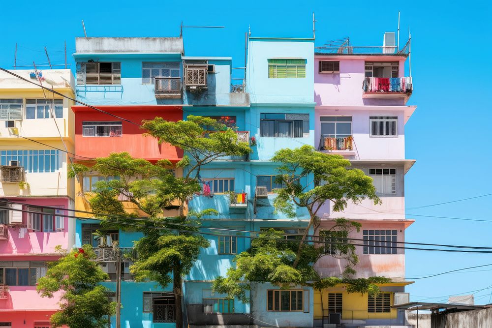 Asian apartment building architecture city | Premium Photo - rawpixel