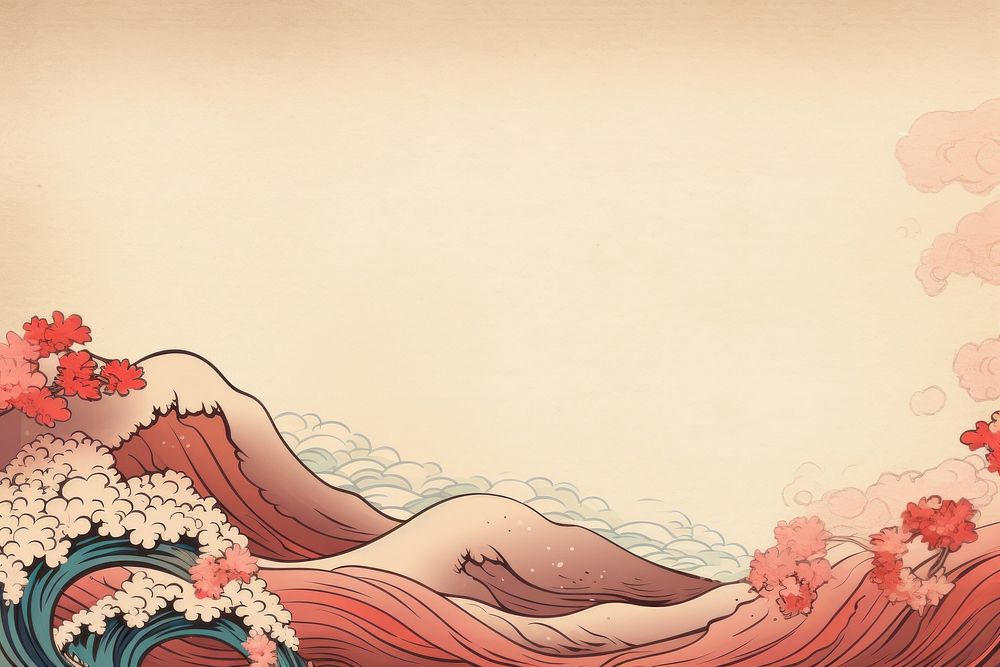 Pattern tranquility creativity landscape. AI | Free Photo Illustration ...