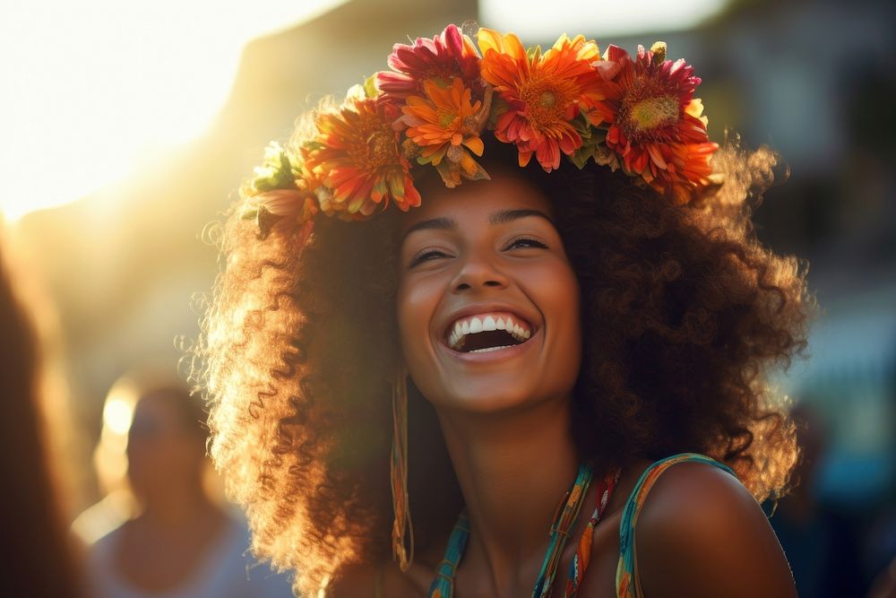 Brazilian woman laughing smile adult. | Premium Photo - rawpixel