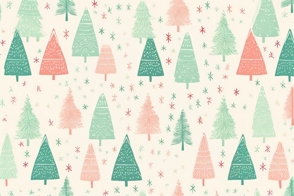 Christmas pattern backgrounds plant. AI | Premium Photo Illustration ...
