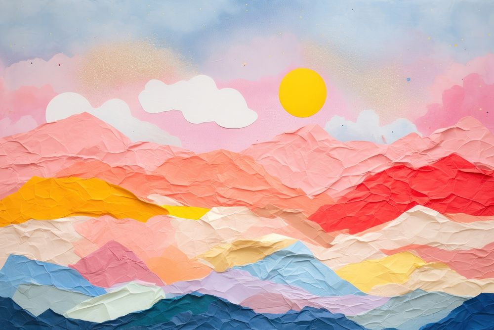 Galaxy concept art landscape painting. | Free Photo Illustration - rawpixel