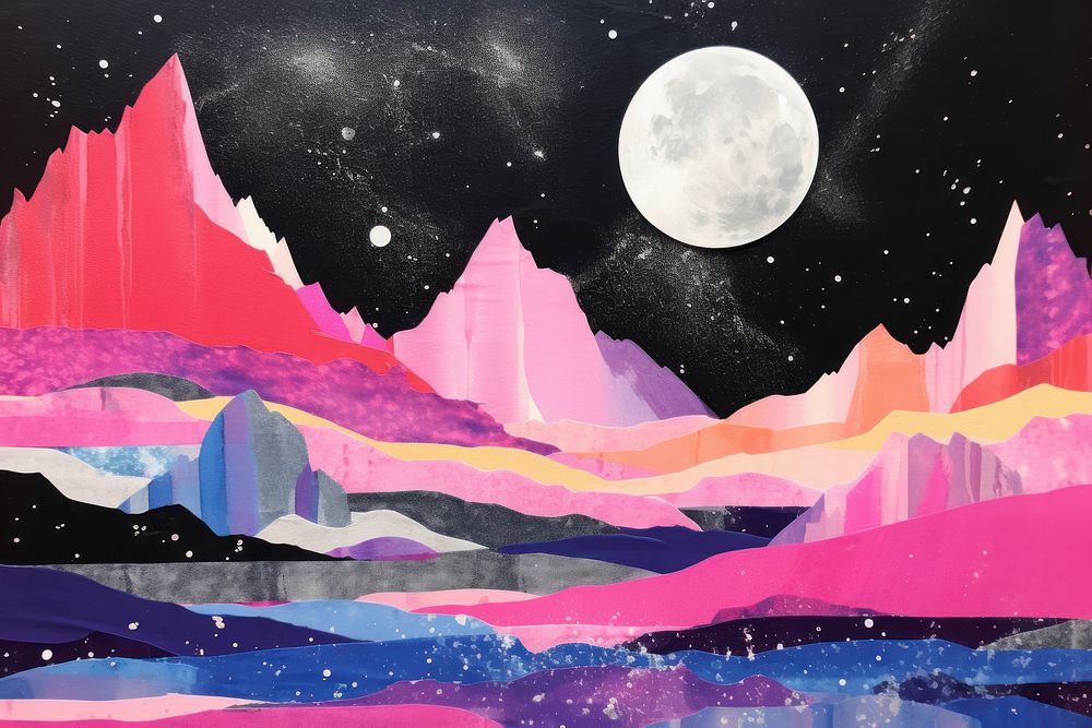 Galaxy concept art landscape astronomy. | Free Photo Illustration ...