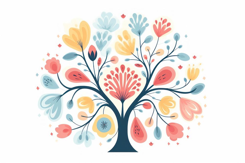 tree pattern art creativity. AI | Free Photo Illustration - rawpixel