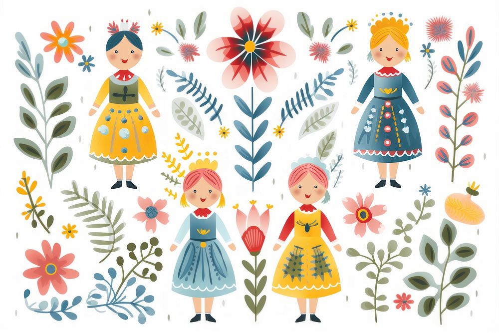 Flowers Kids Vector Images | Free Photos, PNG Stickers, Wallpapers ...