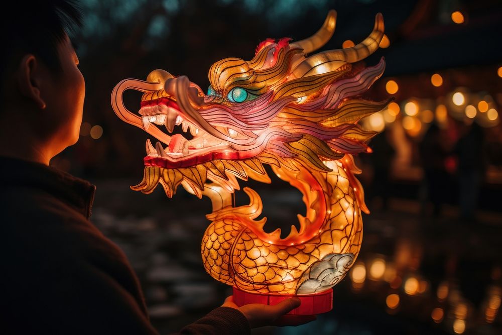 Dragon lantern celebration festival adult. | Premium Photo - rawpixel