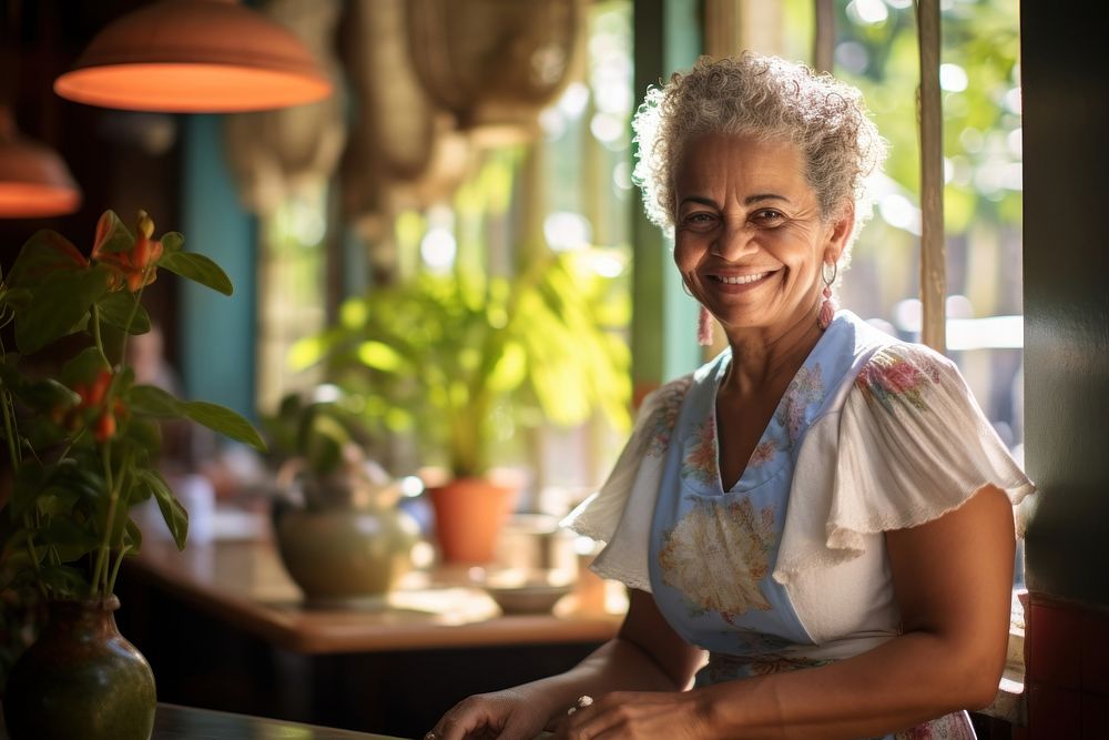 Cuban woman owner smile adult | Free Photo - rawpixel