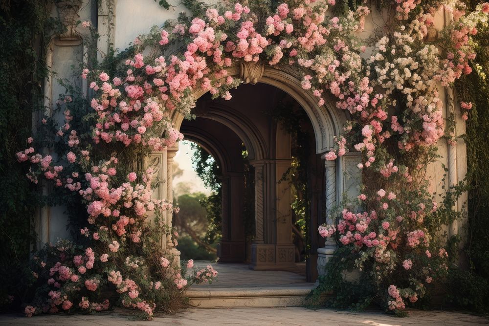 Beautiful archway outdoors architecture building. | Free Photo - rawpixel